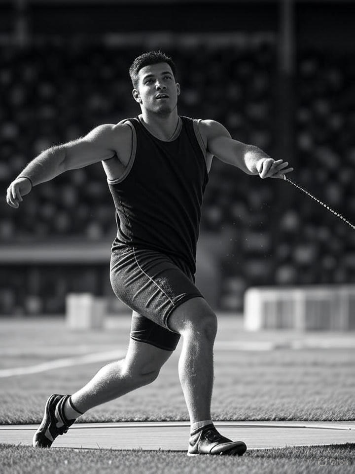 lancer de marteau en athlétisme : Entre technique et puissance ...
